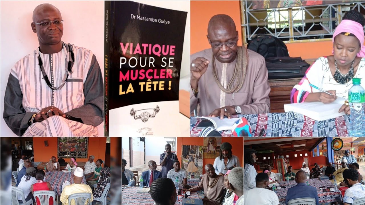 Ma Page avec l'auteur de VIATIQUE POUR SE MUSCLER LA TÊTE Dr Massamba ...