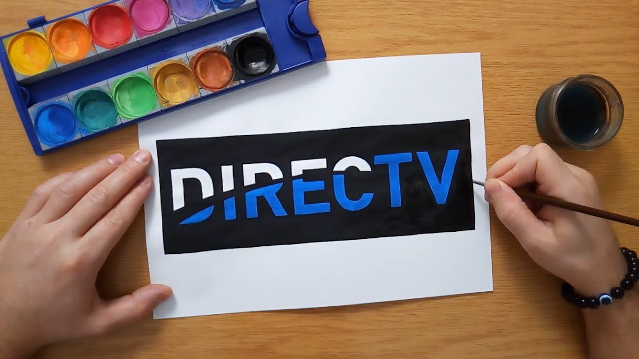 How to draw the DIRECTV logo - YouTube