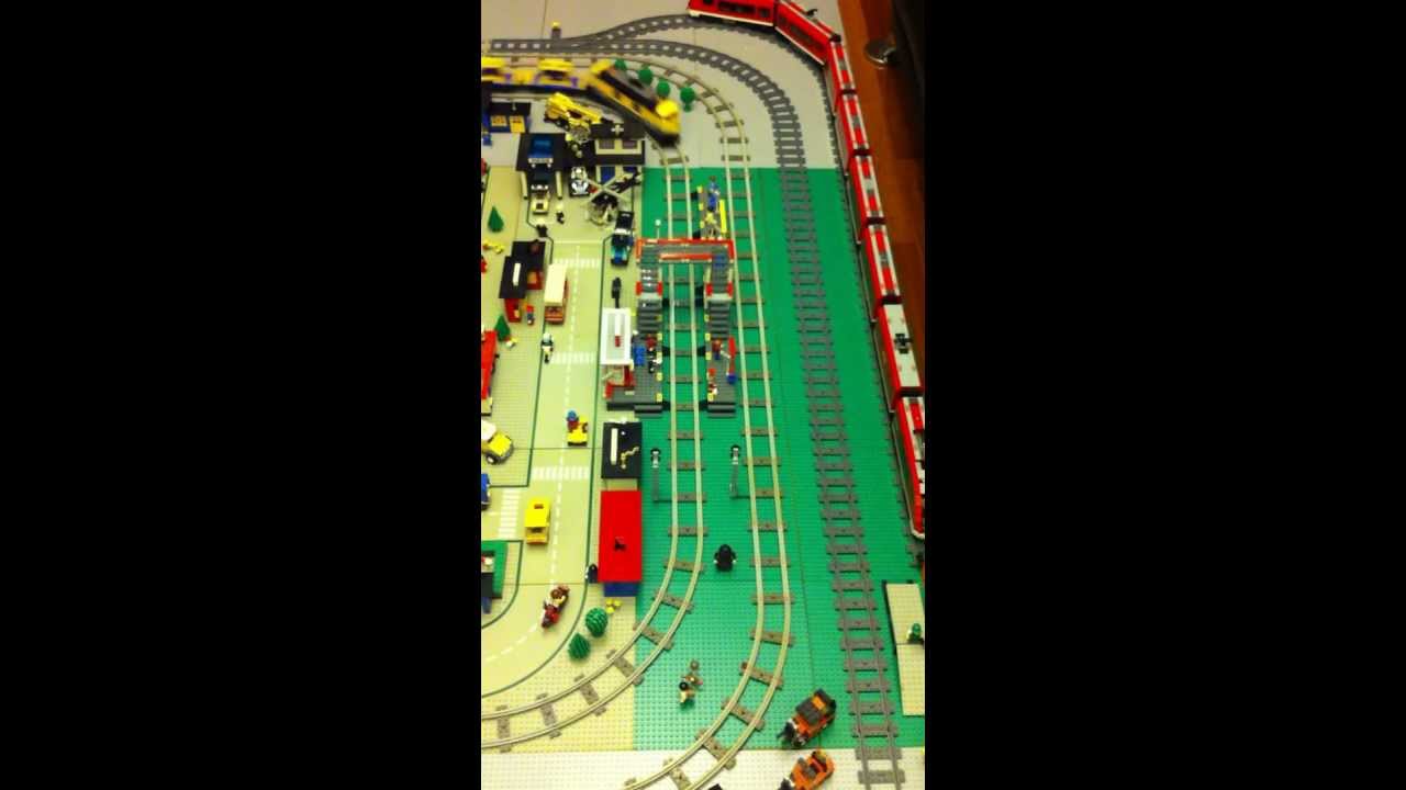 plastico lego train city anni 80 - YouTube