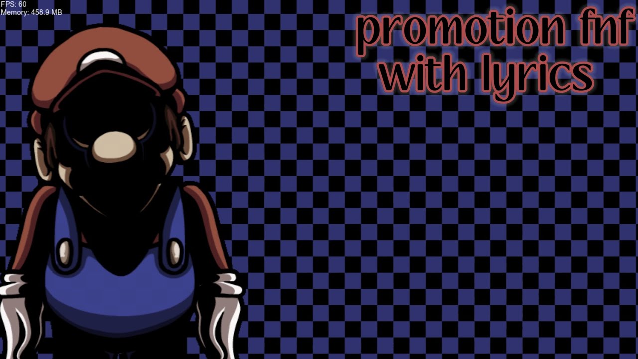 Promotion fnf with lyrics (vocals)/(Mario, Luigi, princess vocals ...