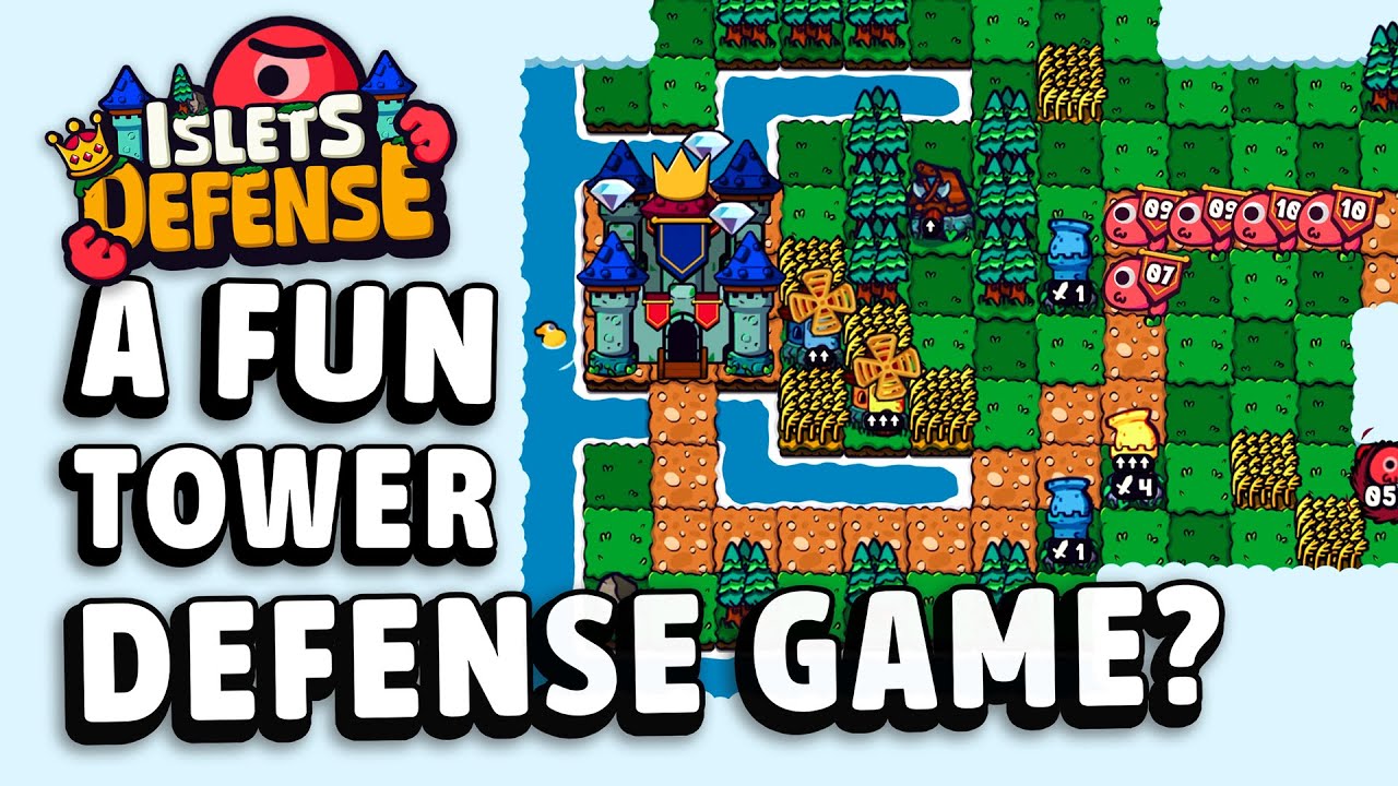 A Tower Defense Game That is ACTUALLY Fun? (Islets Defense) - YouTube