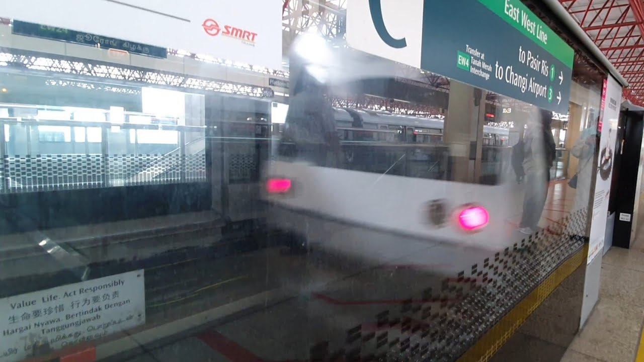 [SMRT] C751B Set 345/346 Ride From EW33 Tuas Link to EW24 Jurong East ...
