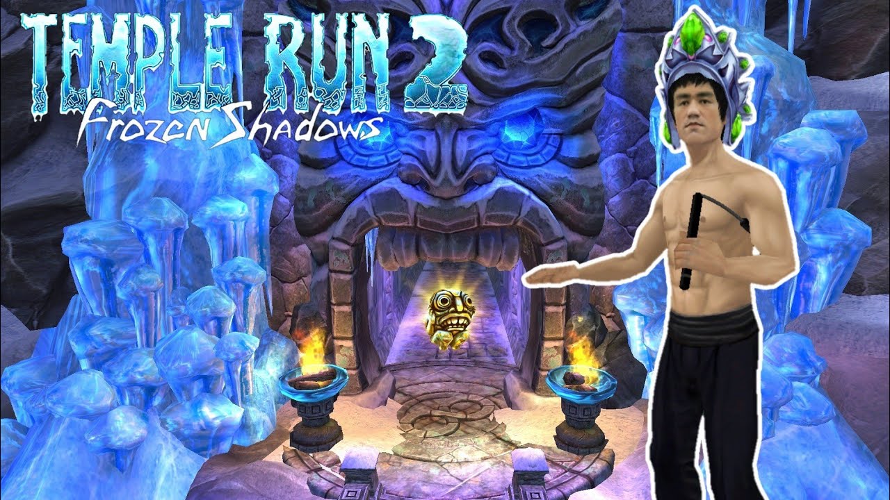Bruce Lee Run in Frozen Shadows Temple Run 2 YaHruDv - YouTube