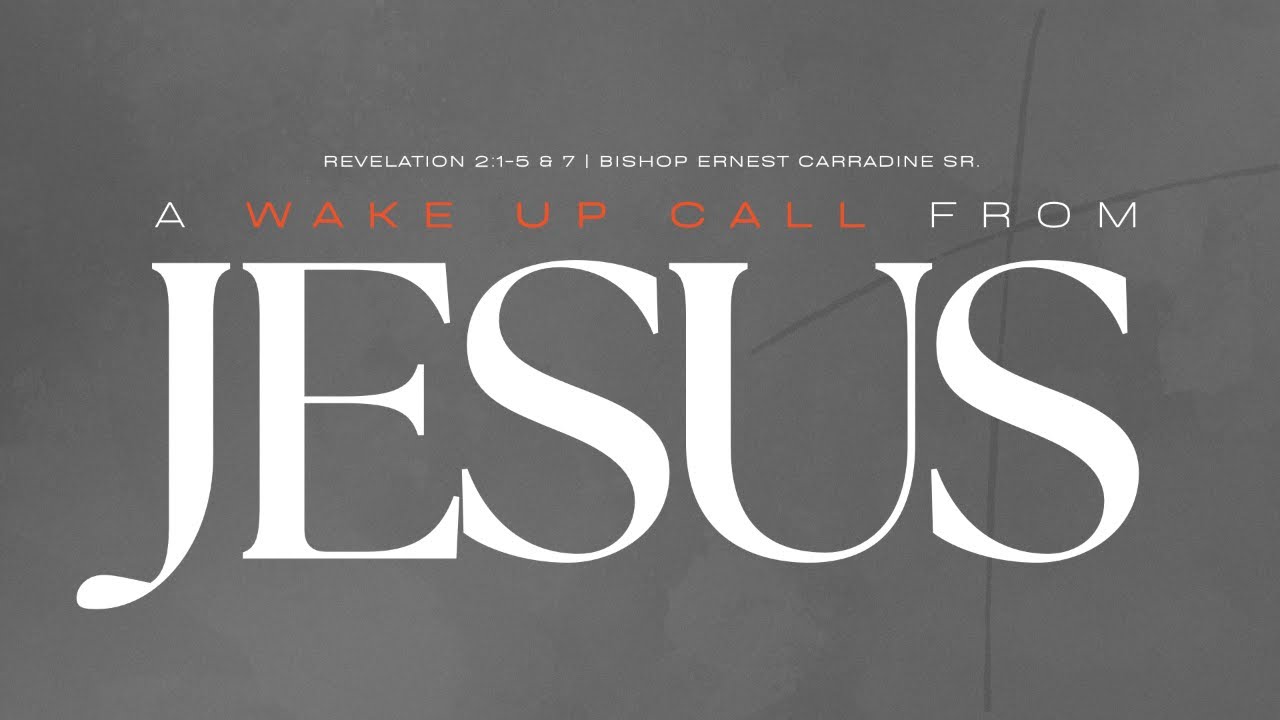 A Wake Up Call from Jesus - YouTube