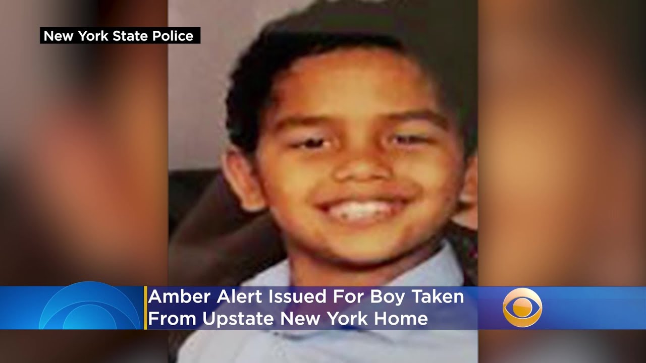 Amber Alert Issued For Boy Taken From Upstate New York Home - YouTube