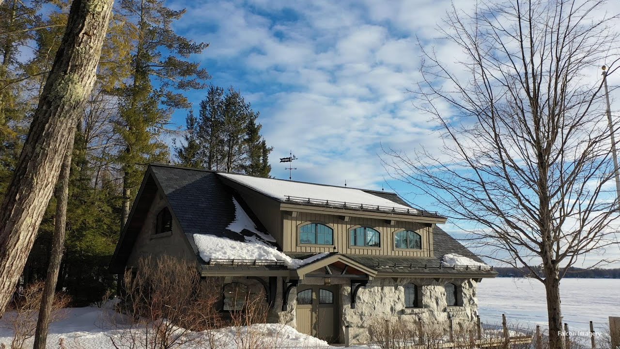 Winter Wonderland Tour of Knollwood Estate Property - YouTube