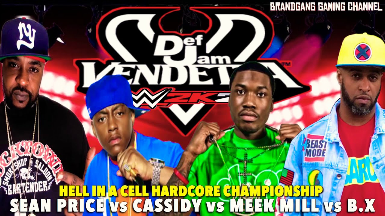 Def Jam Vendetta 2K20 | Sean Price vs Cassidy vs Meek Mill vs B.X ...