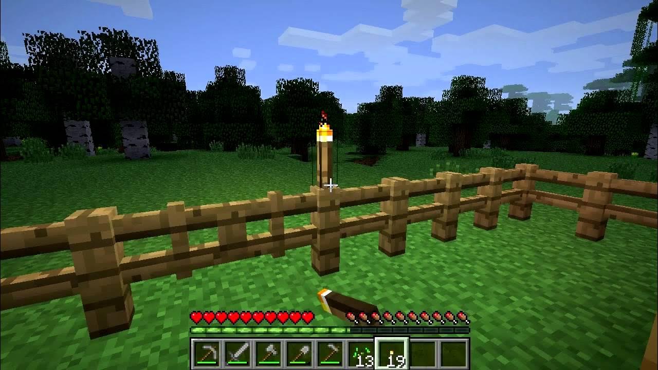 Minecraft Basics: Beginner's Guide pt. 2 - YouTube