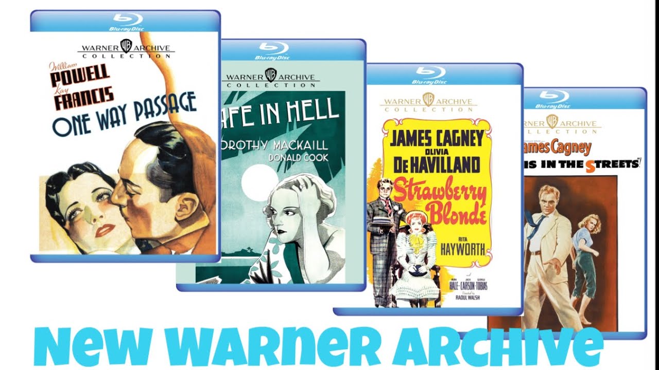 Warner Archive April/May Blu-rays - Pre-Codes, Cagney and More! - YouTube