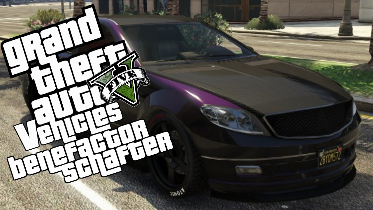 Grand Theft Auto 5 Vehicles Benefactor Schafter - YouTube