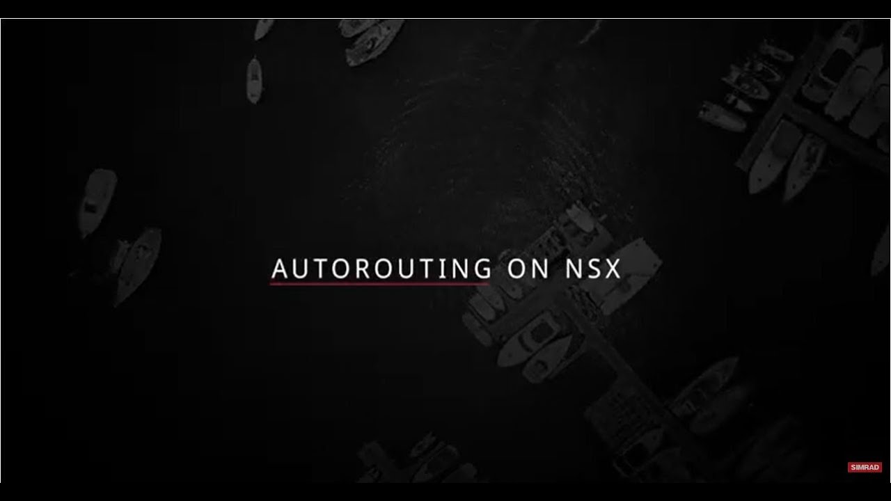 Simrad | NSX Autorouting with George Poveromo - YouTube