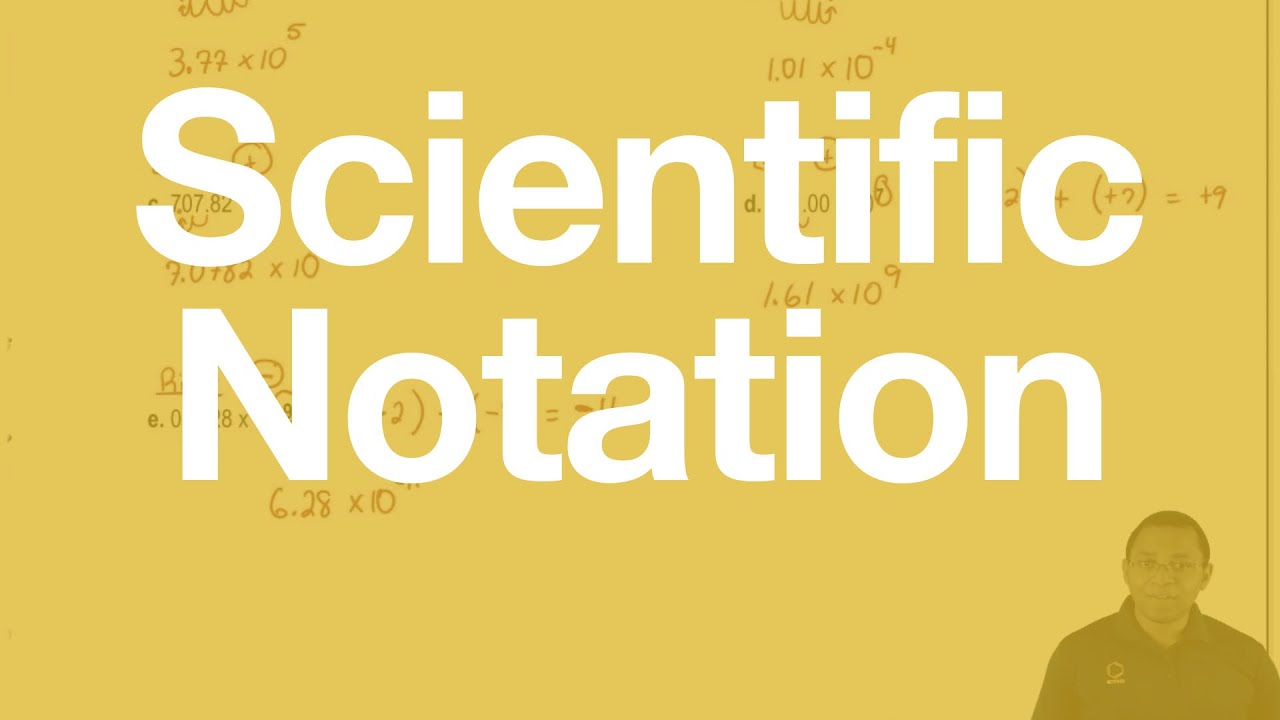 Understanding Scientific Notation - YouTube