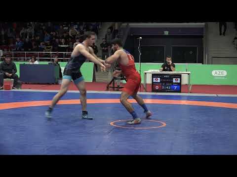 1/2 final GR - 82 kg: Səid Axundzadə - İsmayıl Rzayev