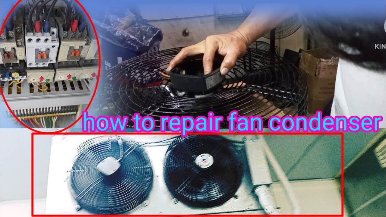 How to repair fan condenser #buhay maintenance - YouTube