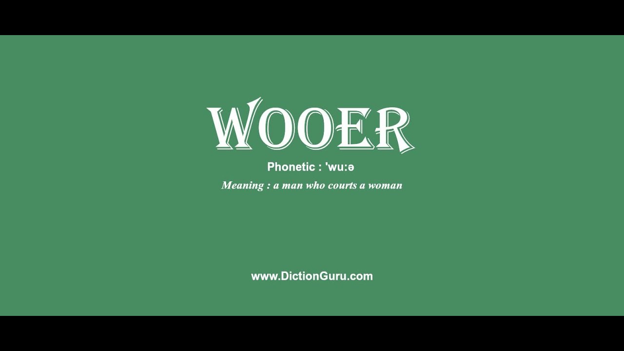 wooer: How to pronounce wooer with Phonetic and Examples - YouTube