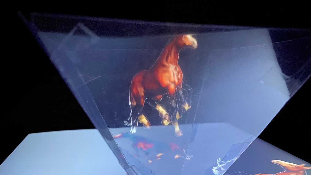 3D Holographic Projector | Futuristic Display | Make at home | DIY ...