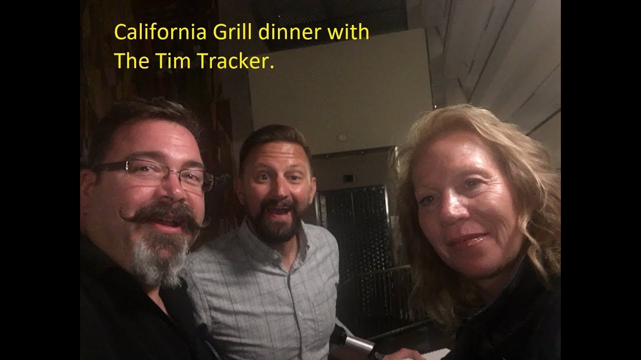 We had dinner with The Tim Tracker at California Grill - YouTube