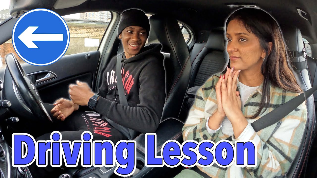 Hamid Driving Lesson After 3 Failed Mock Tests - YouTube