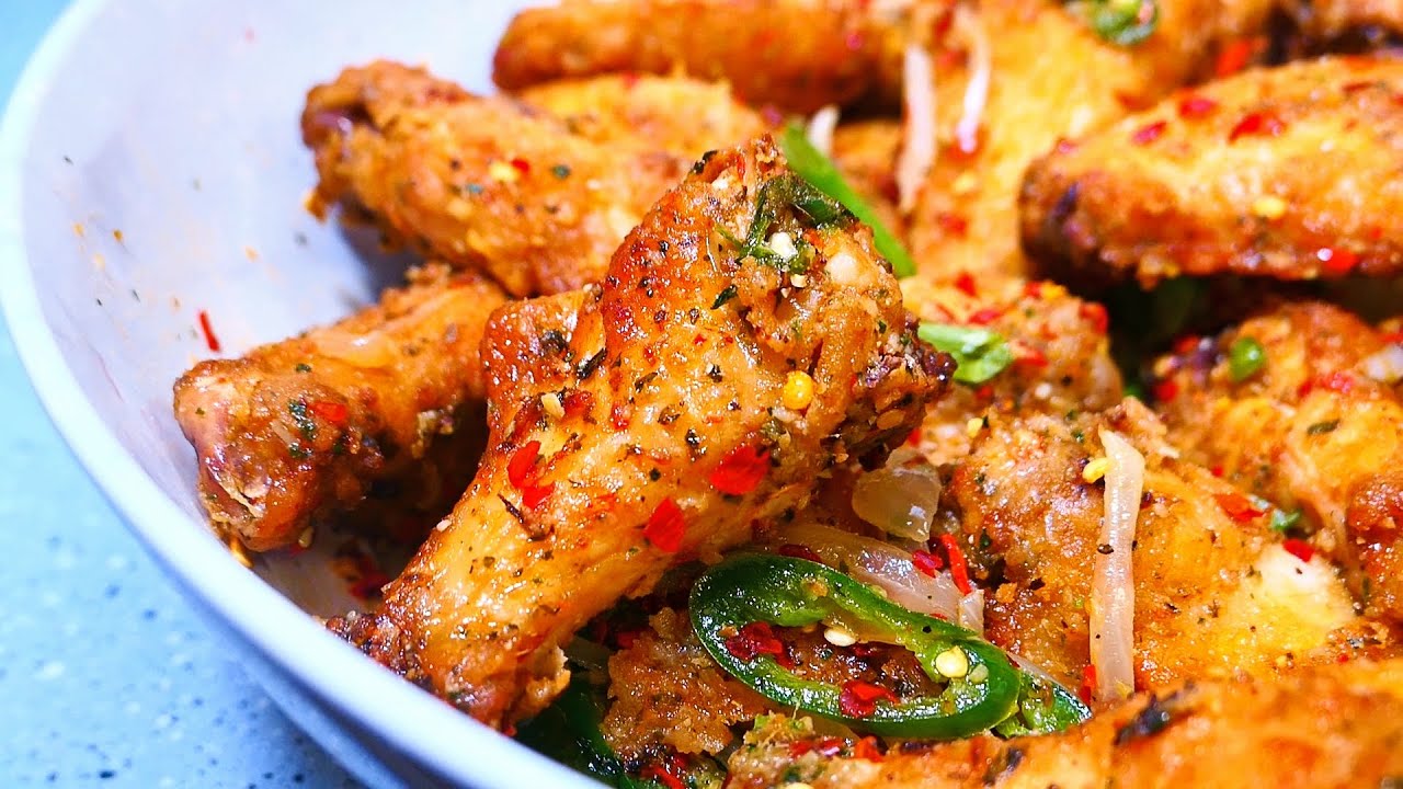 TASTY Pepper Wings | Simple & Easy - YouTube