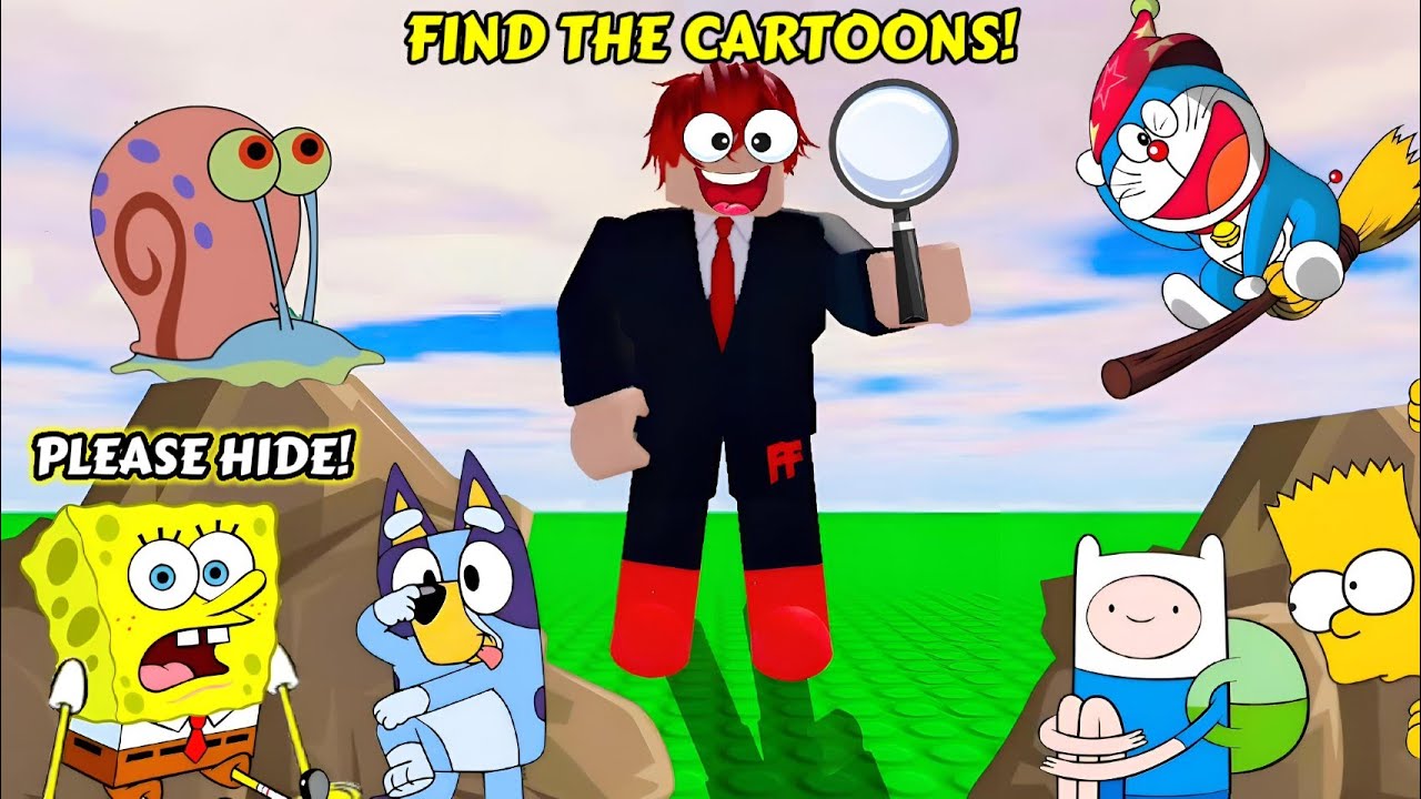 Find The Cartoons | ROBLOX | HANAPIN ANG MGA CARTOONS! - YouTube