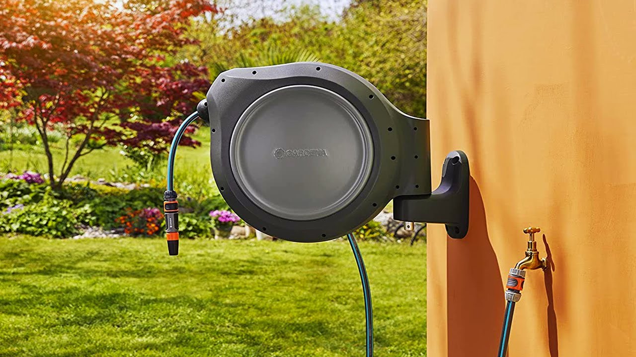 Best Retractable Garden Hose Reel 2024 - YouTube