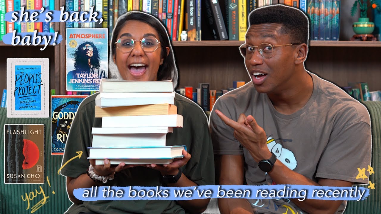 our biggest wrap up yet! she read so many books!!! - YouTube