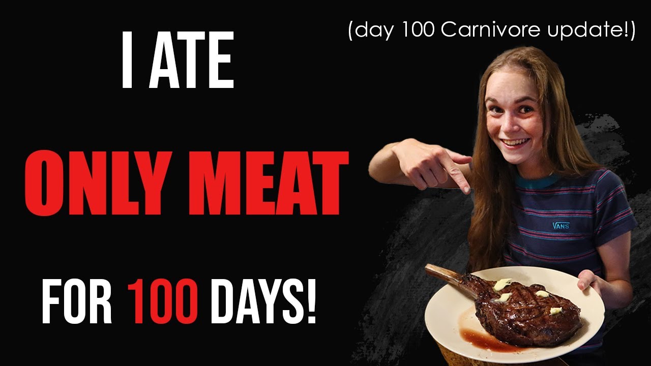 I spent 100 DAYS eating ONLY MEAT! (Carnivore Diet Update!) - YouTube