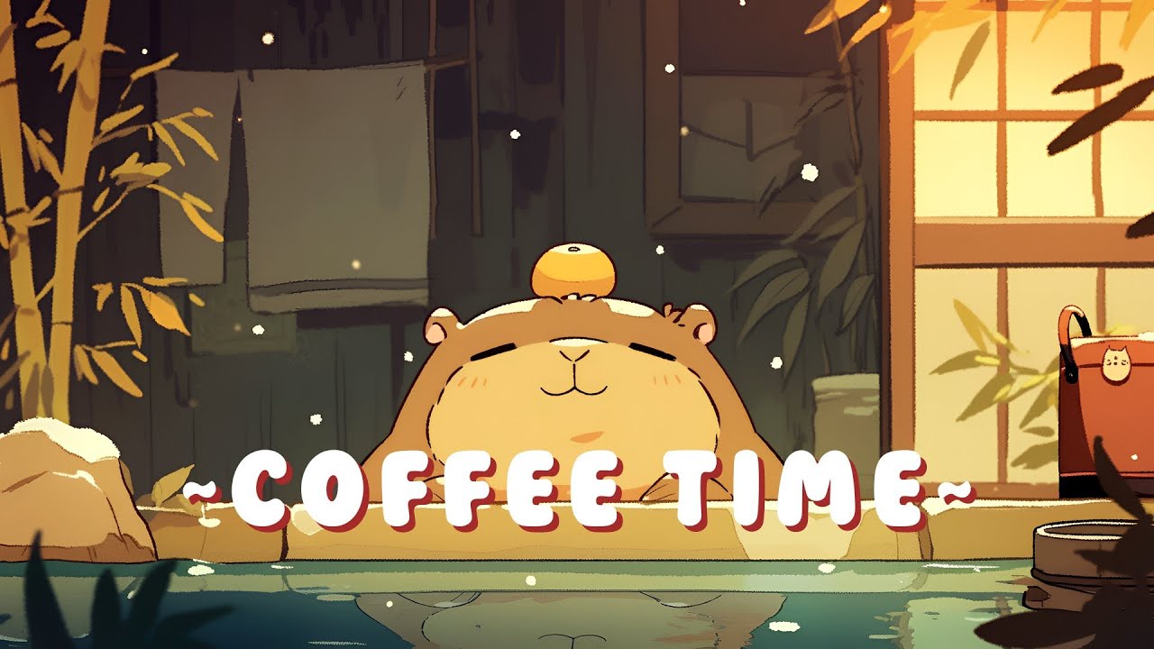 Capybara Music Corner - Calming Beats & Melodies ~ Chill Session ~ 🦫 📝 ...