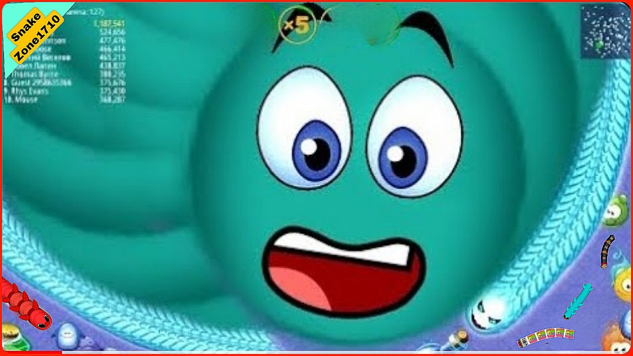 worms zone. io slither- snike magic live gameplay saap vala game new ...
