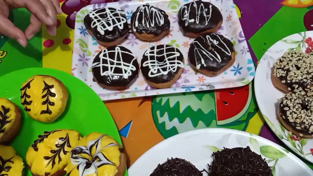 Cara bikin donat rumahan empuk - YouTube