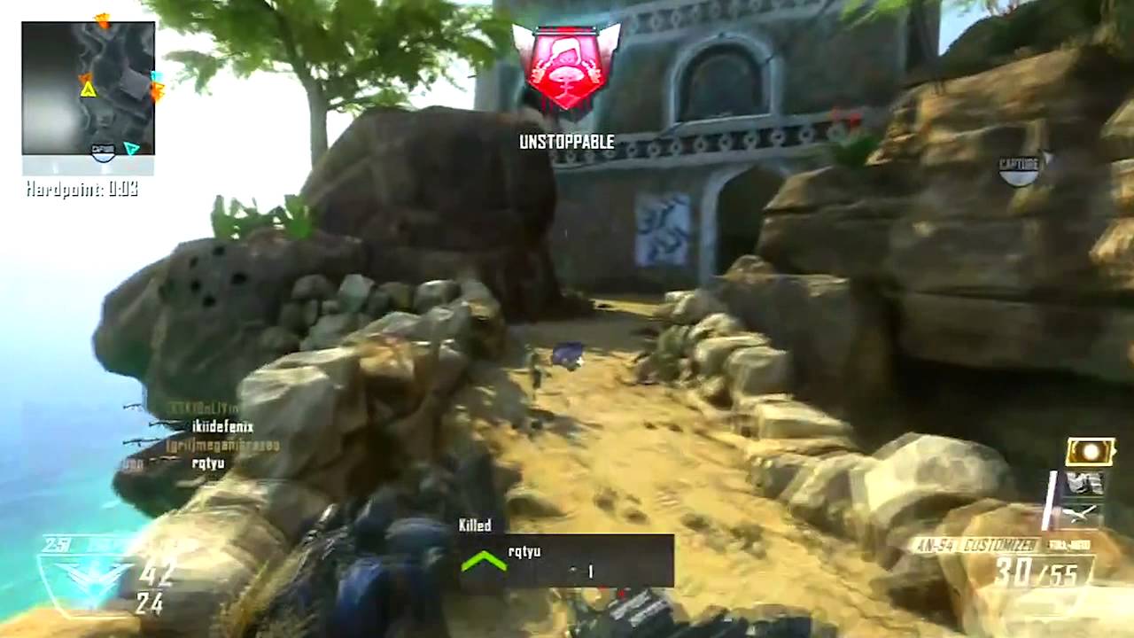 COD BO2: Insane 89 GUNTREAKS on Yemen - RiSe Lollipop - YouTube