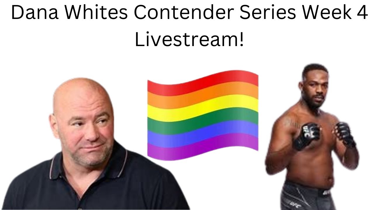 Dana Whites Contender Series Week 4 Livestream/MMA Chat - YouTube