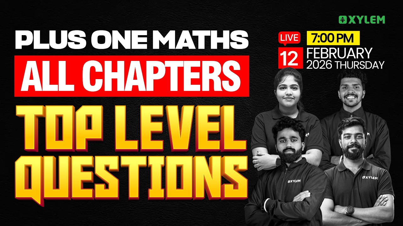 Plus One Maths | All Chapters - Top Level Questions | Xylem Plus One ...