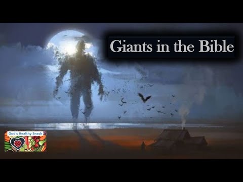 Healthy Snack-Giants in the Bible - YouTube