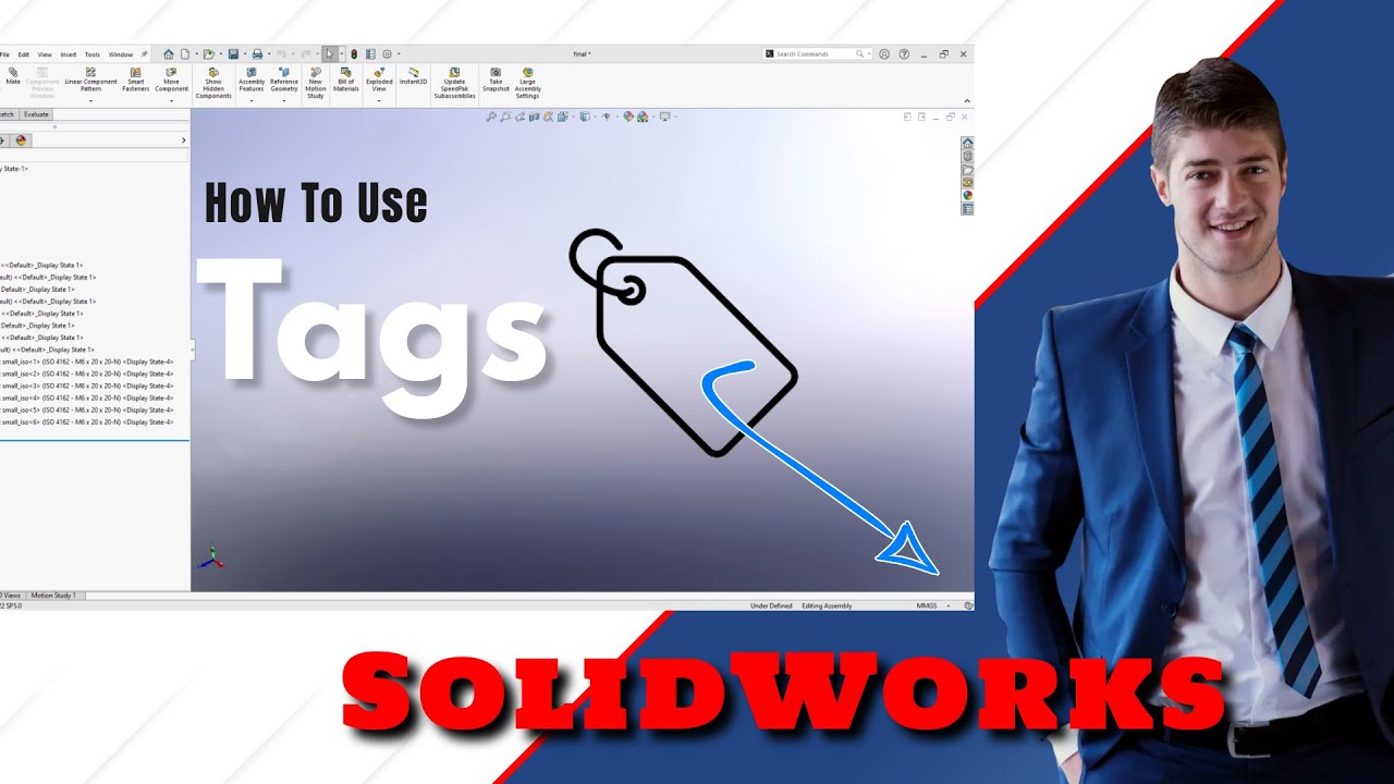 How to use Tags | SOLIDWORKS - YouTube