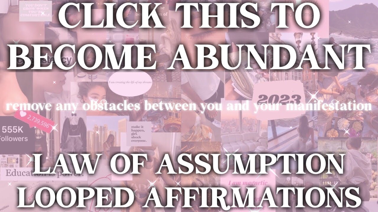 Attracting Abundance: LOOPED Manifestation Affirmations for Effortless Manifestation - YouTube