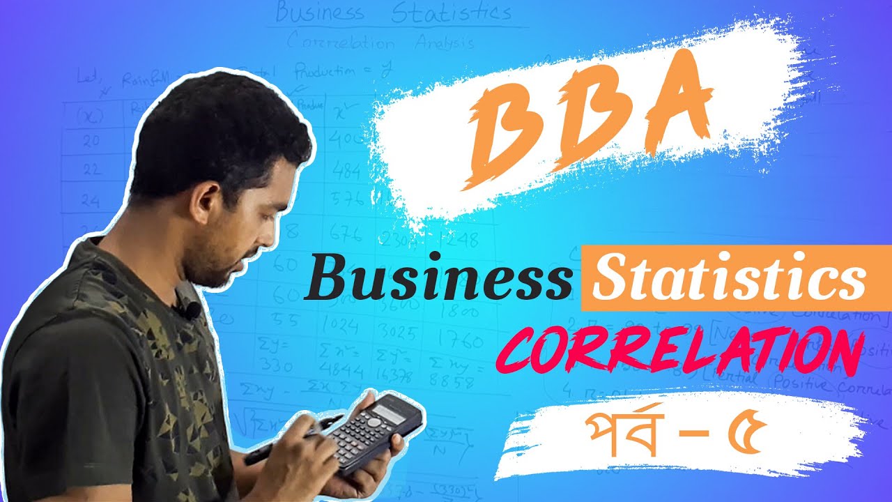 Correlation Business Statistics | BBA | Part-5 - YouTube