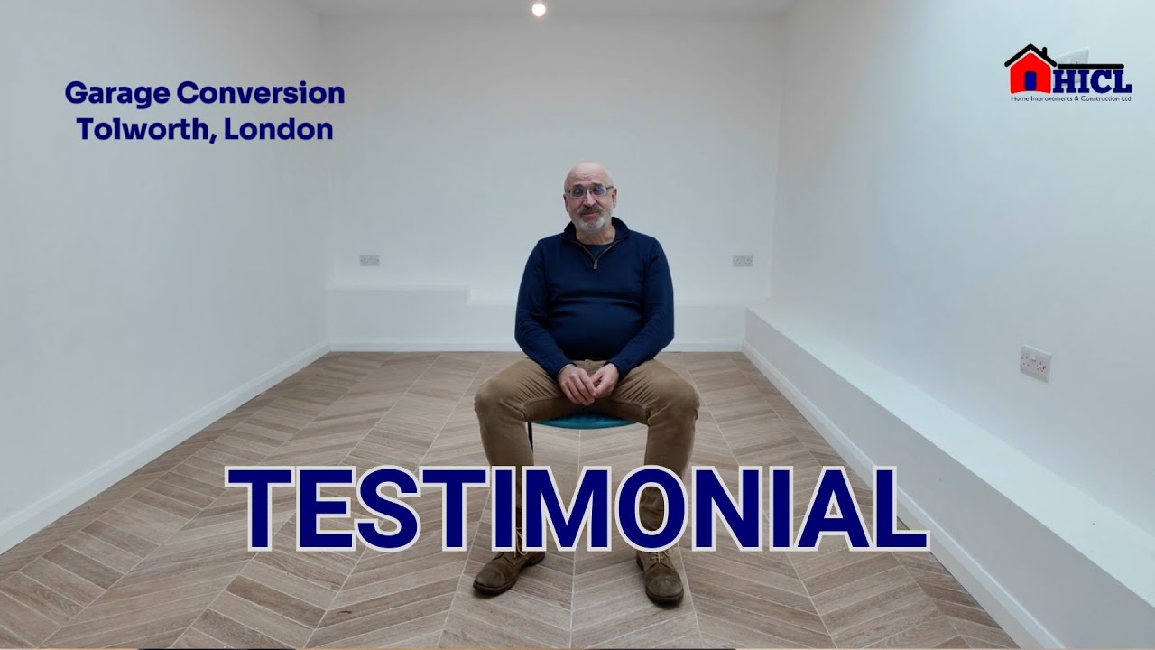 Garage Conversion | Testimonial by Andy for HICL Builders - YouTube