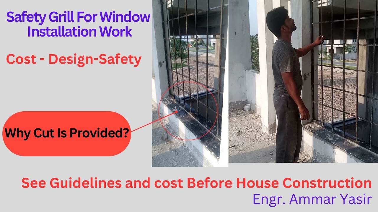 Grill Work Installation Guideline Cost and Inspection - YouTube