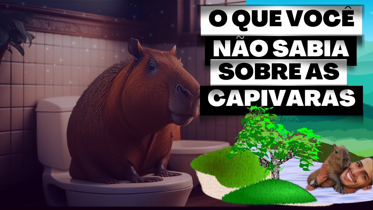 100 curiosidades que você não sabia sobre as Capivaras - YouTube
