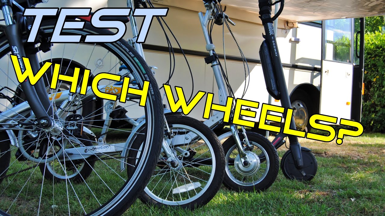 Test: Best bike or Kick Scooter for RV / camping. Speed, range, up ...