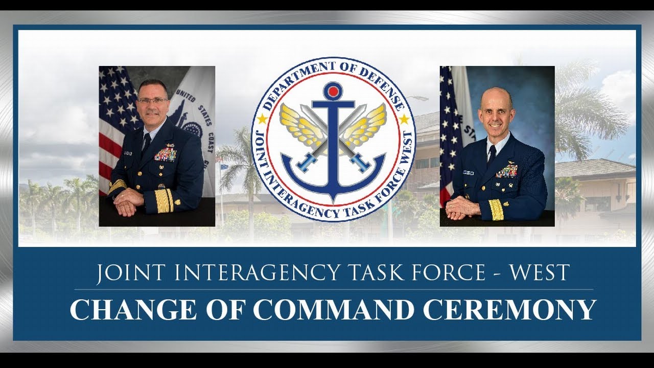 JIATF West Change of Command Ceremony - YouTube