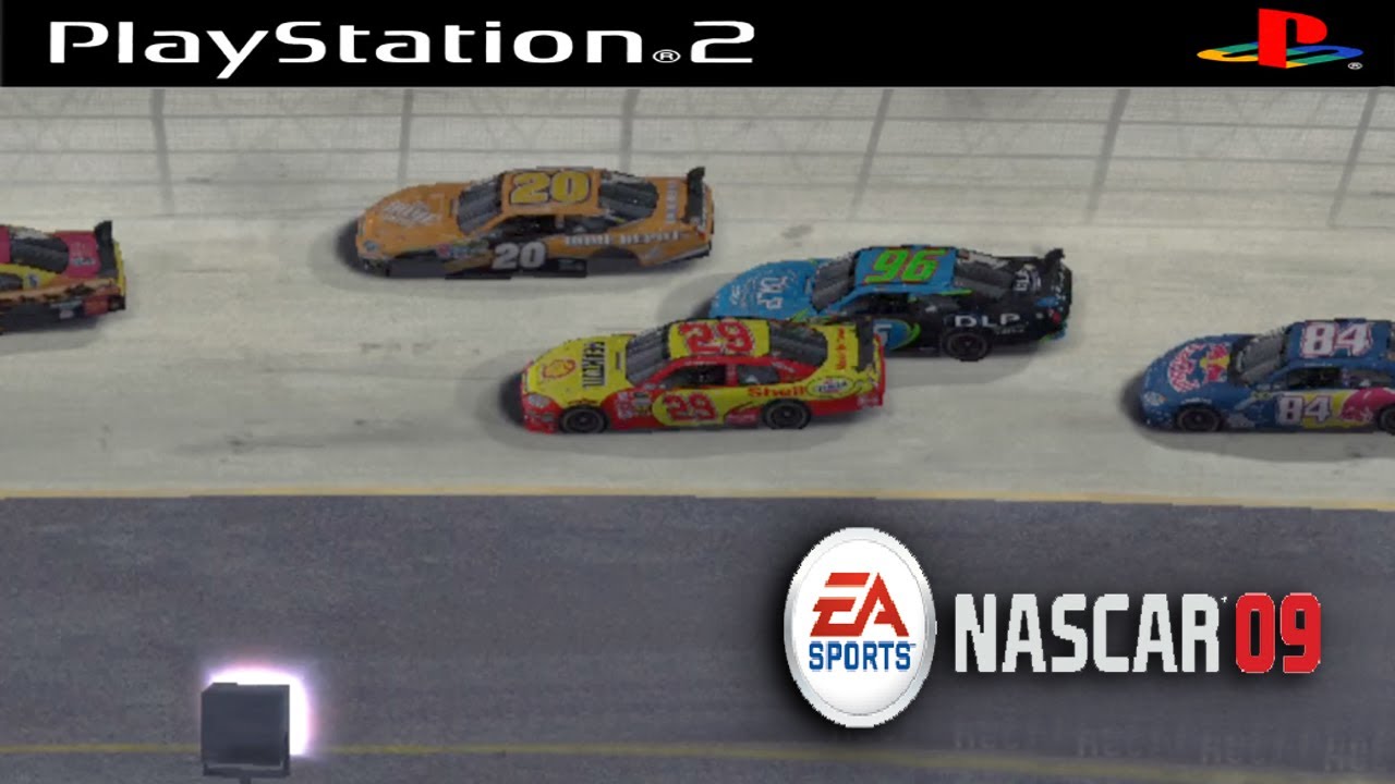 NASCAR 09 (Quick Gameplay) Playstation 2 - YouTube