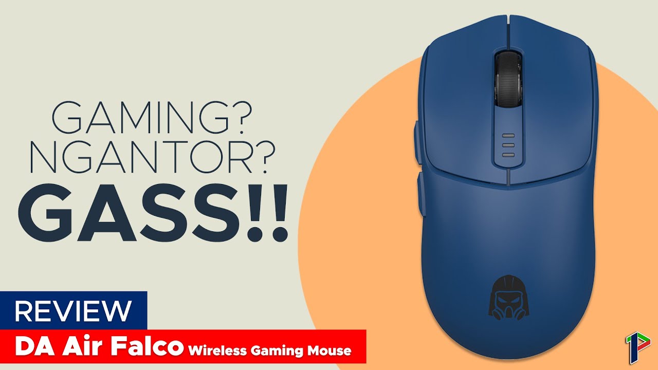 Mouse Gaming atau Mouse Kantor?! DA Air Falco Wireless Gaming Mouse ...