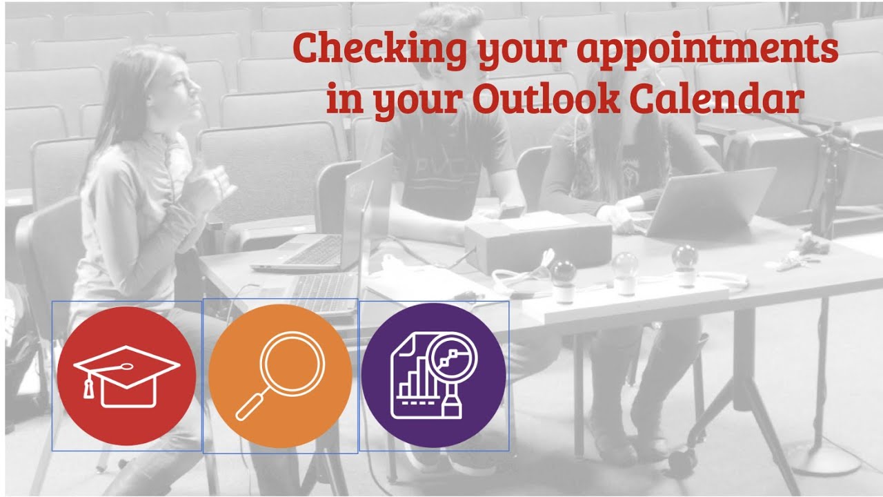 How to check your Outlook Calendar for Appts - YouTube
