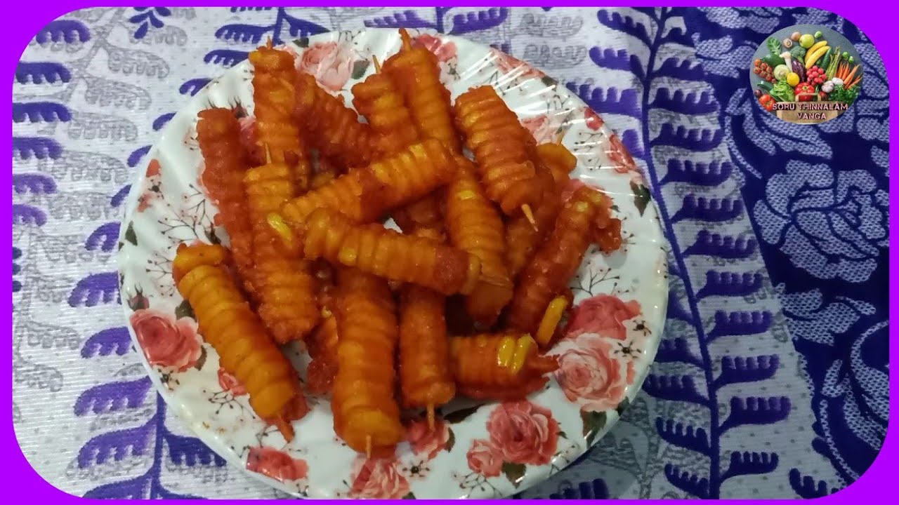 Sweet corn snack recipe|How to make sweet corn Fry in Tami|Soru ...