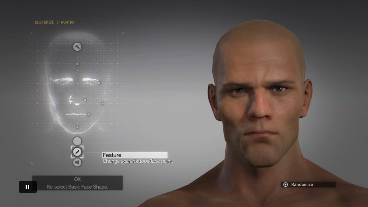 METAL GEAR SOLID V - Avatar Customization: Jason Statham (MGSV) - YouTube