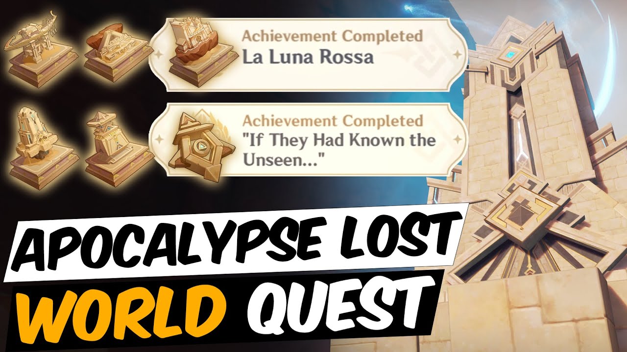 APOCALYPSE LOST World Quest ALL CHESS PIECE ACTIVATION DEVICES Location ...