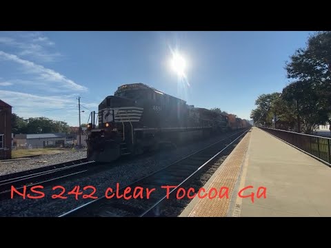 NS 242 in Toccoa GA - YouTube