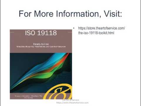 The ISO 19118 Toolkit - YouTube